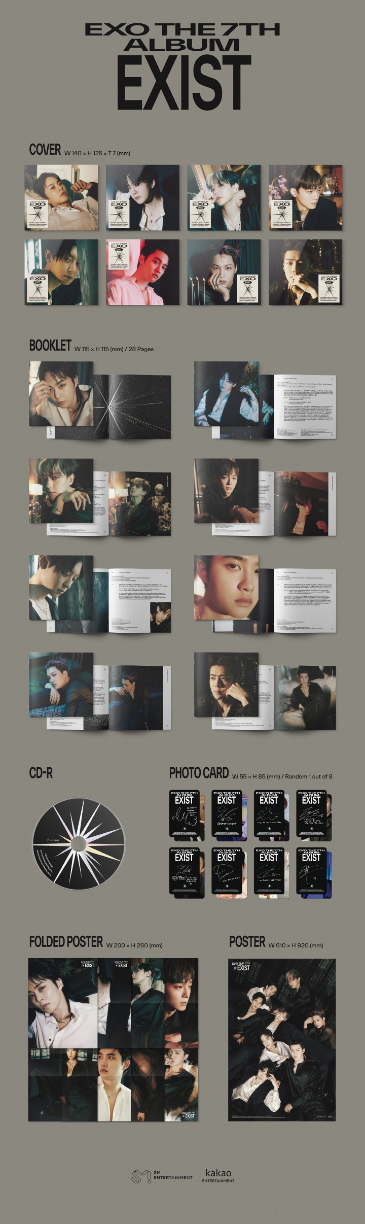[DIGIPACK] EXO - EXIST - Album Vol. 7 > TAIYOU
